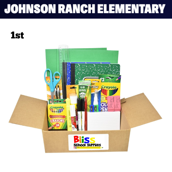 Johnson Ranch Elementary School - First Grade | Supply Kits - Bliss EDU