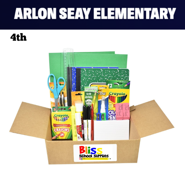 Arlon Seay Elementary School - Fourth Grade | Supply Kits - Bliss EDU