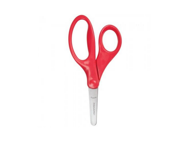 Fiskars Blunt Tip 5" Children Safety Scissors, Color May Vary - Bliss EDU