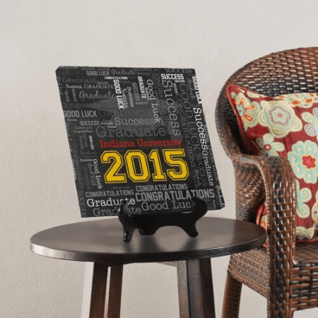 Personalized Grad Word-Art Keepsake